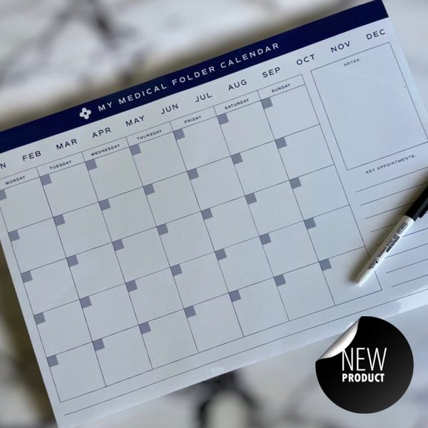 Magnetic Fridge Planner – My Medical Folder